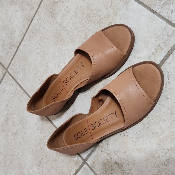 Sole Society | Shoes | Sole Society Leather Sandals | Poshmark